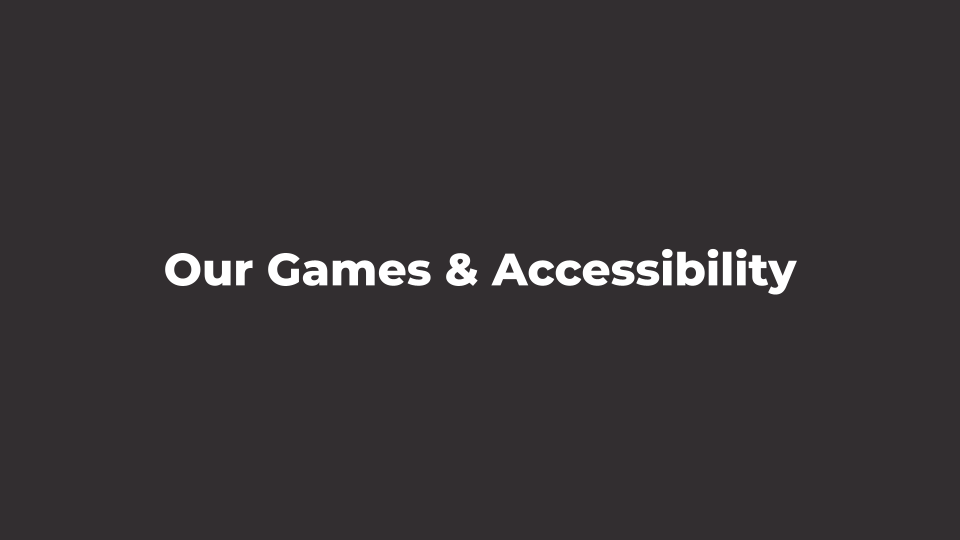 Our Escape Rooms and Accessibility